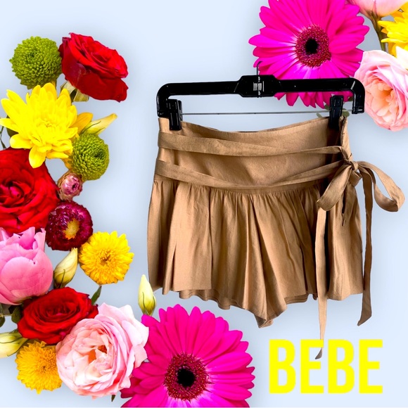 bebe | Shorts | Bebe Tan Shorts | Poshmark